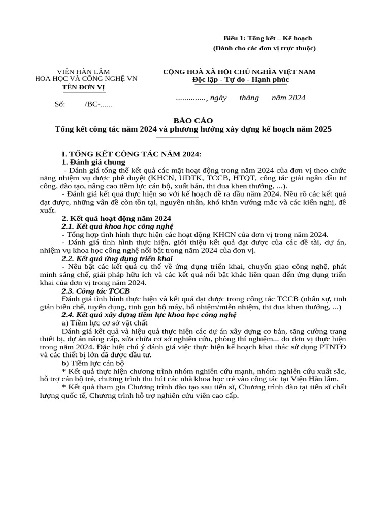 báo cáo tổng hợp biểu 8 final | PDF