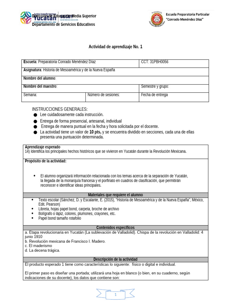 B3_HMyNE_ADAS_PROYECTO INTEGRADOR | PDF | México | revolución mejicana