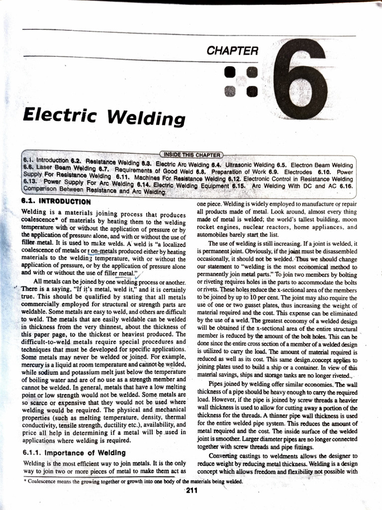 Electric Welding | PDF | Welding | Construction