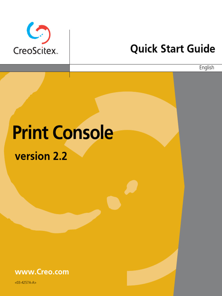 Print Console 2.2 Quick Start Guide - Kodak | PDF | Command Line ...