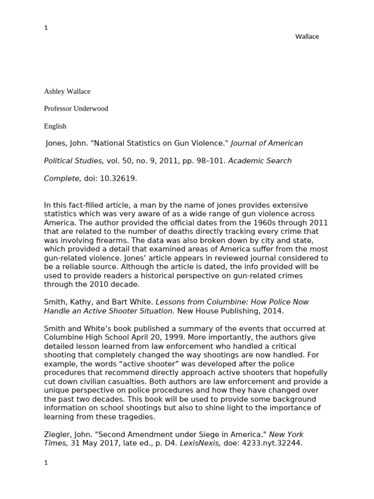 gun violence | PDF | Gun Violence | School Shooting