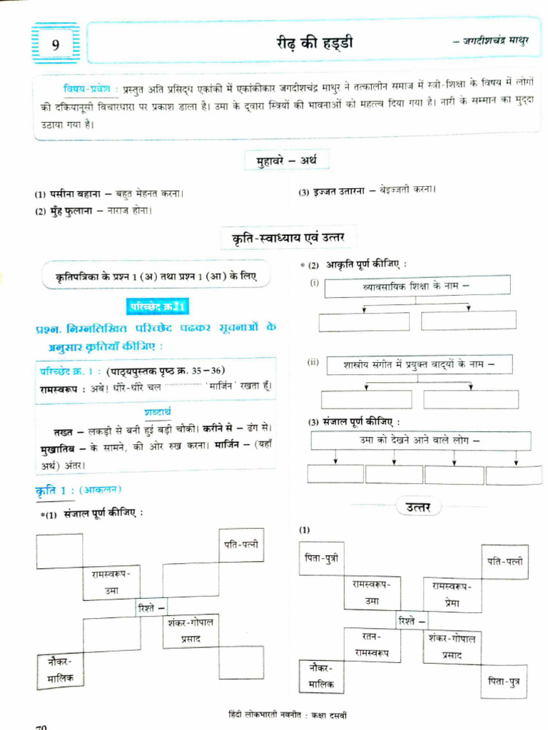 1st Hindi Lesson 2.9 | PDF