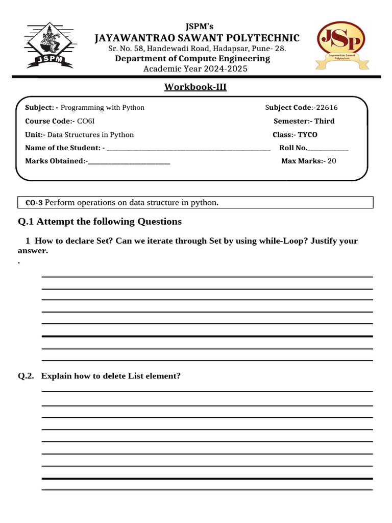 18.II. Workbook3 | PDF