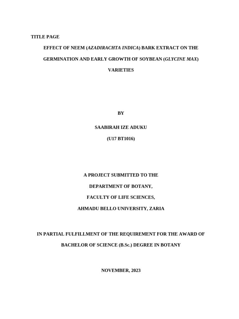 INTRODUCTION - (AutoRecovered) - (AutoRecovered) 3 | PDF | Soybean | Plant Hormone