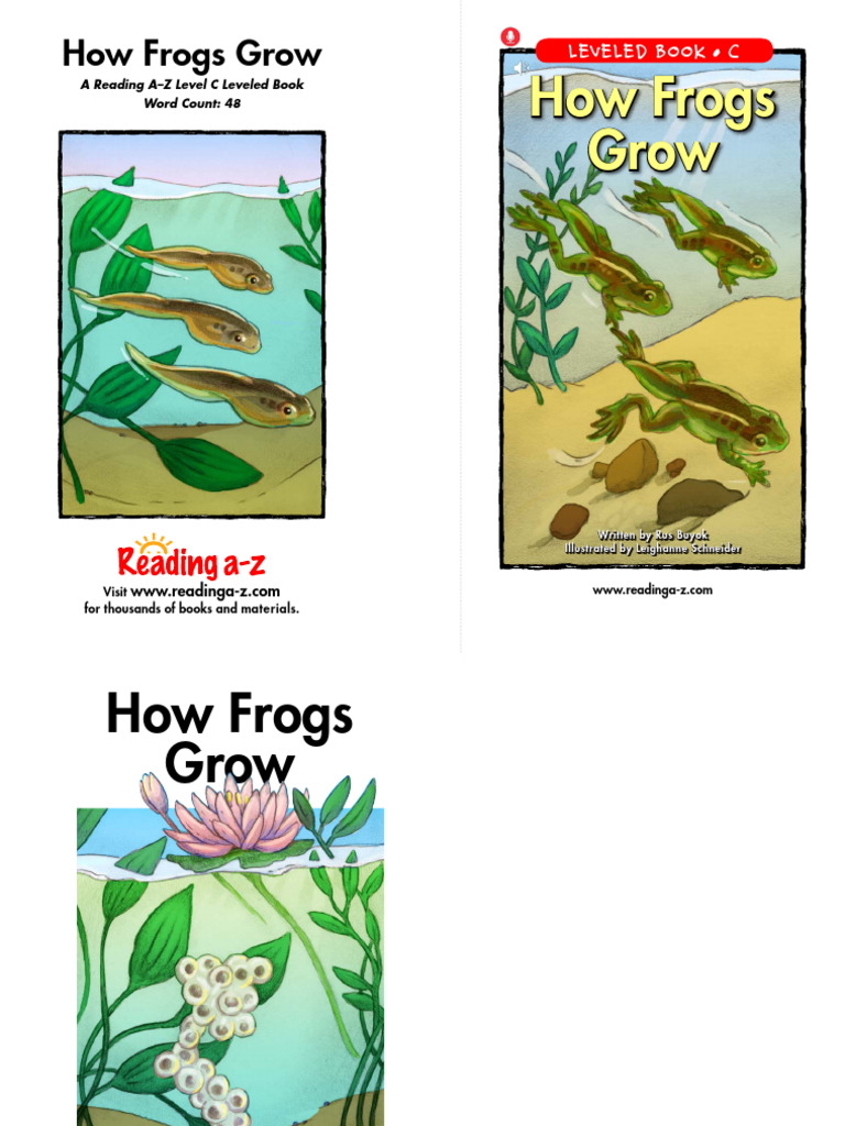 C 06 How Frogs Grow EDITED | PDF