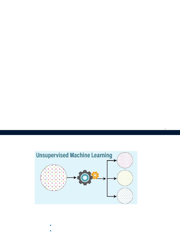 Unsupervised Learning Handout | PDF | Applied Mathematics | Machine ...