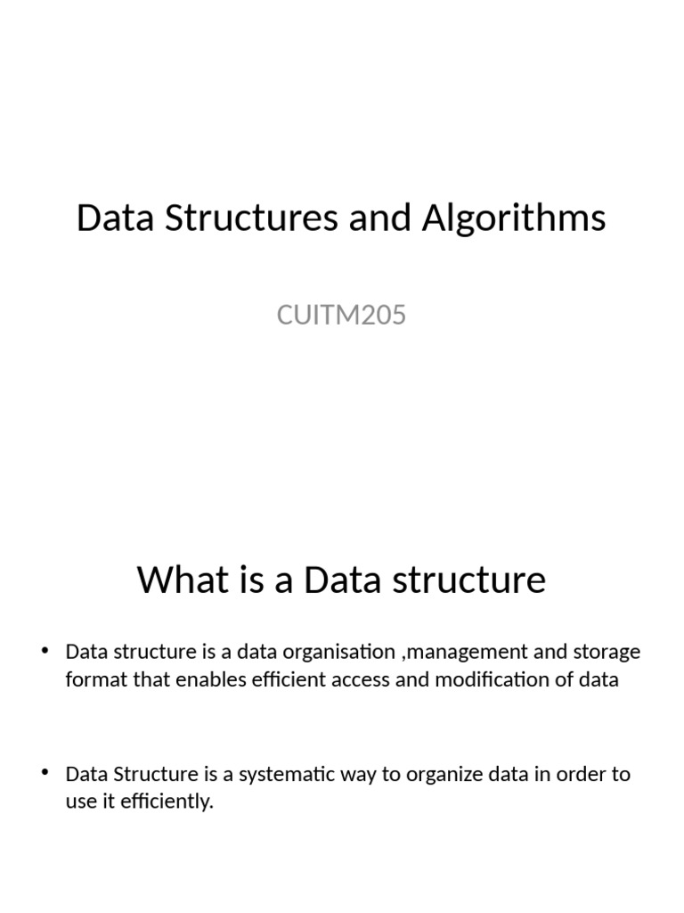 CUITM205 Data Structures 2 | PDF | Queue (Abstract Data Type) | Data Structure