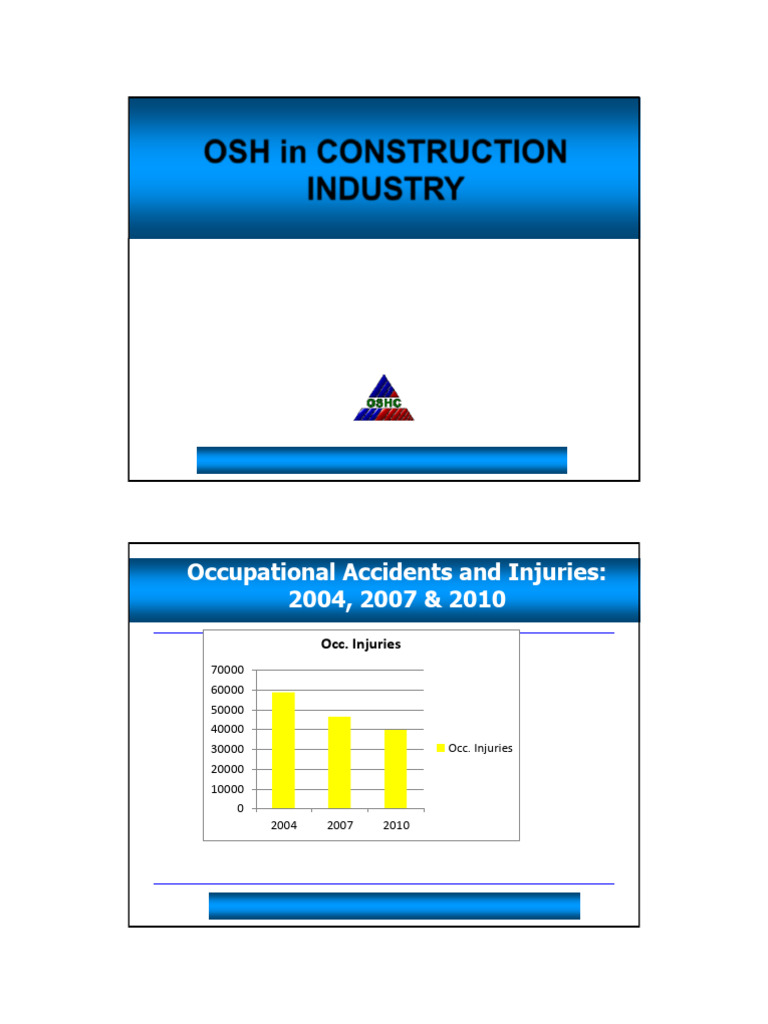 OSH Legislation in Construction | PDF | Occupational Safety And Health ...