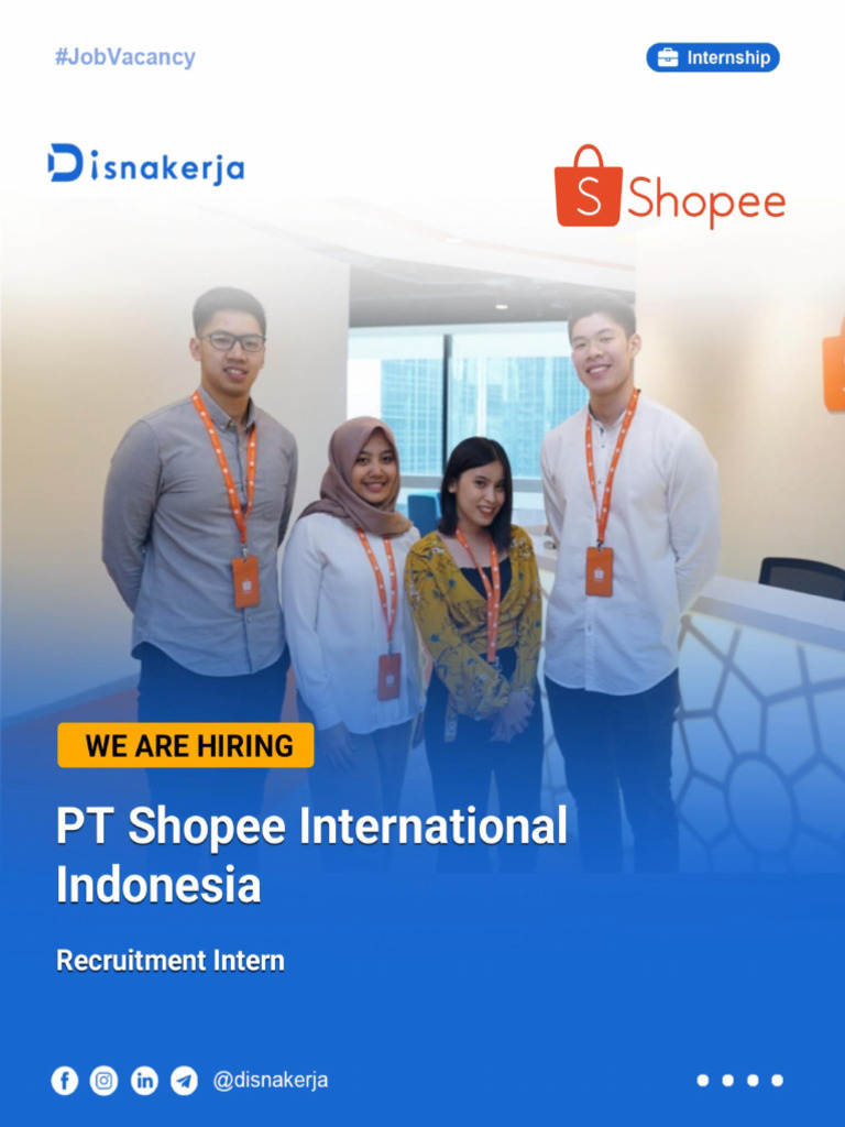 Lowongan Kerja PT Shopee International Indonesia | PDF