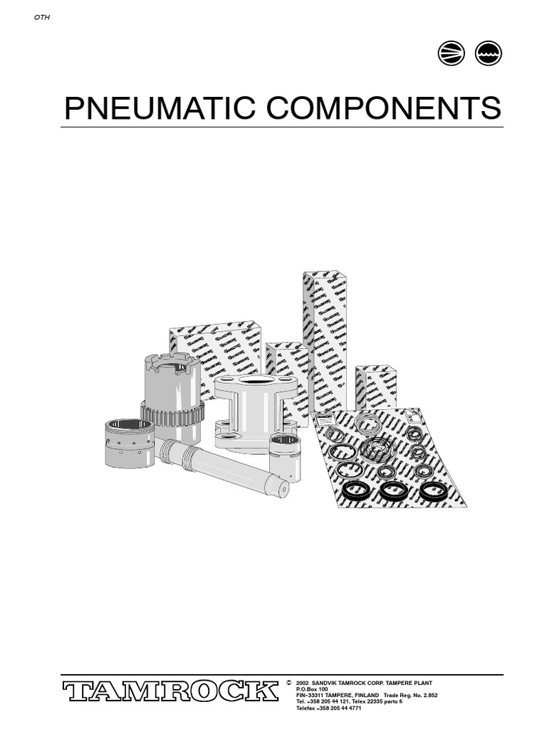 Pneumatic component | PDF | Screw | Mechanical Engineering