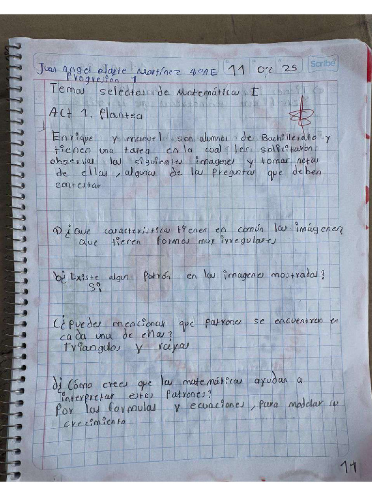 Progresion 1 Juan | PDF