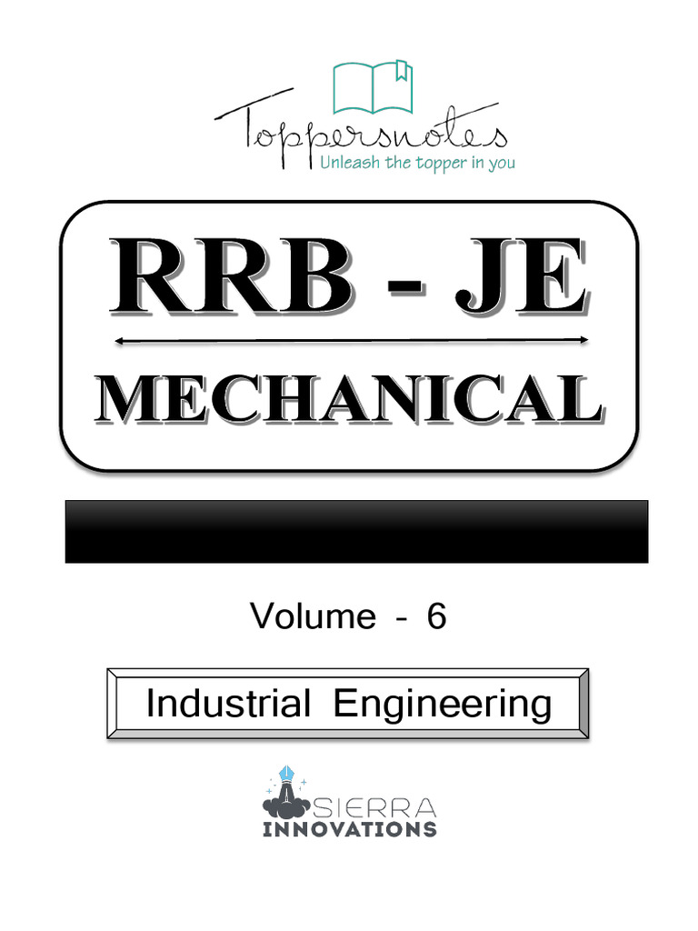 Volume 6 Industrial Engg Sample | PDF