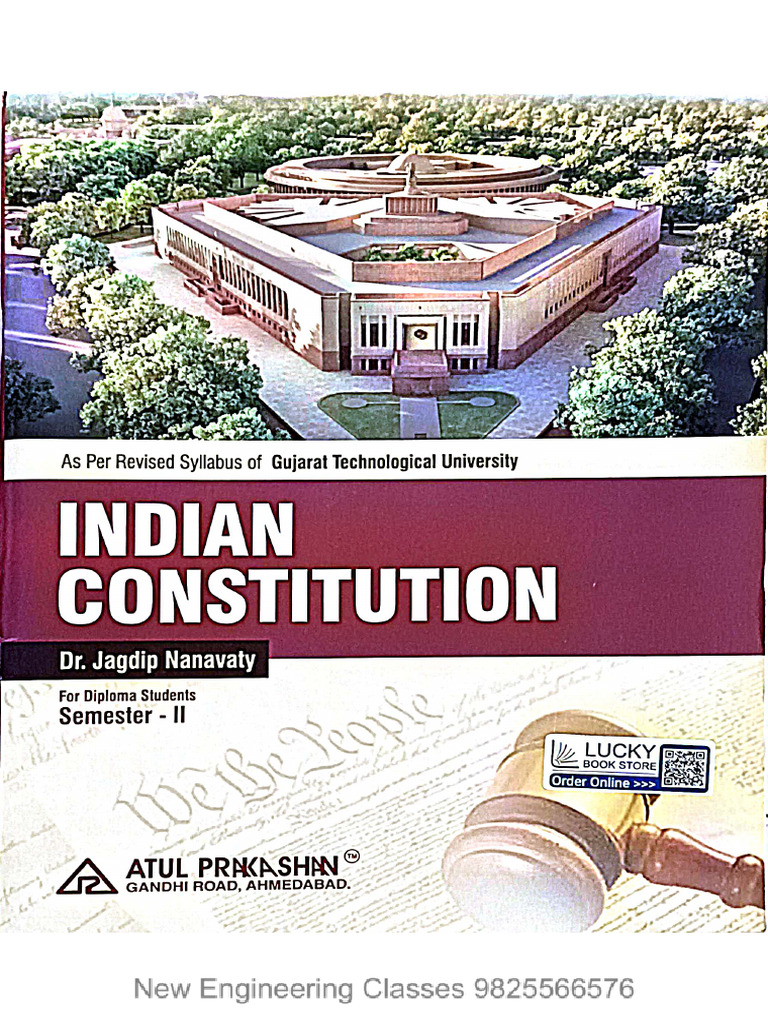 Indian Constitution (TEXTBOOK) | PDF
