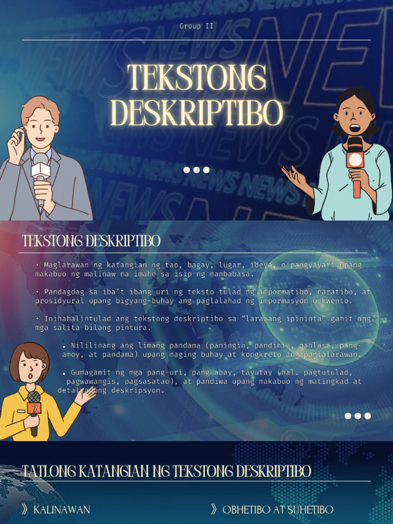 Tekstong Deskriptibo | PDF