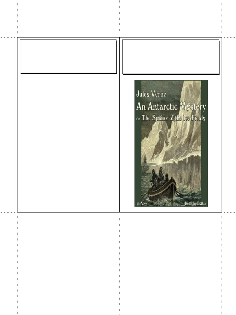 An_Antarctic_Mystery-std2 | PDF | Edgar Allan Poe | American Novels