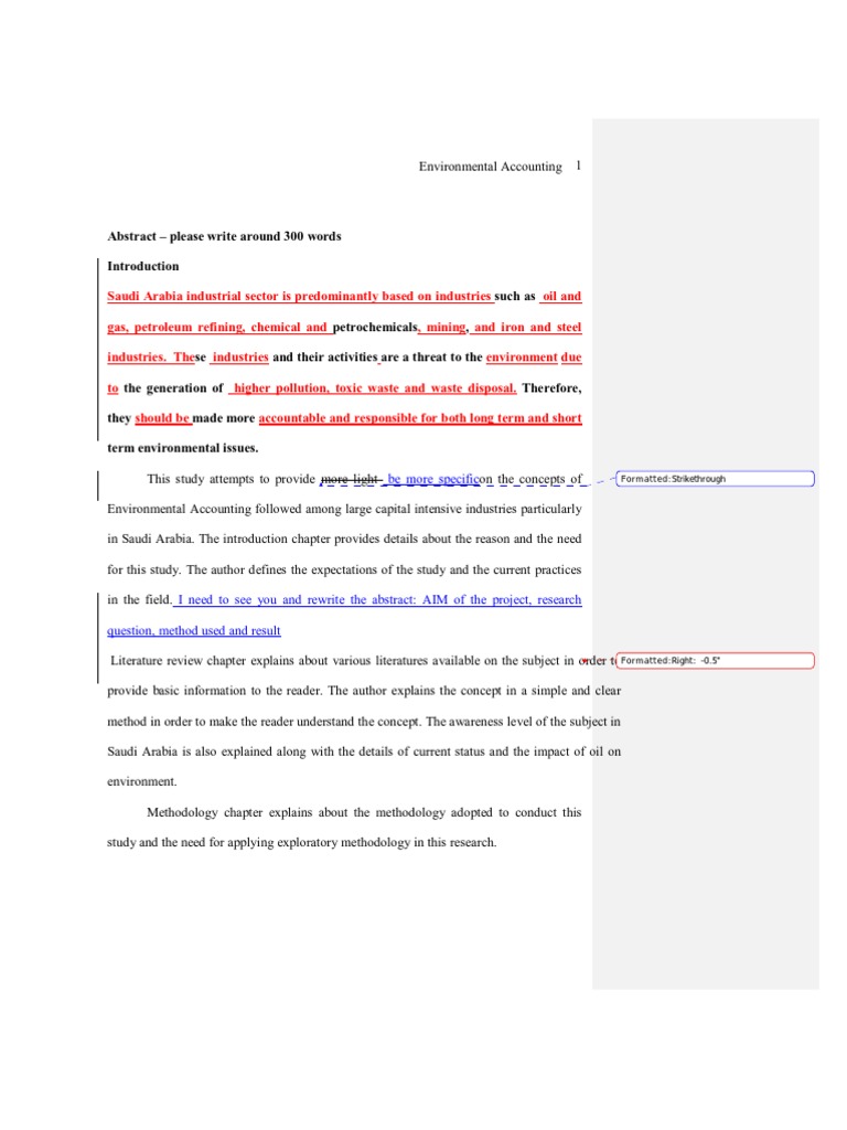 Environmental Accounting | PDF | Sustainability | Environmental ...