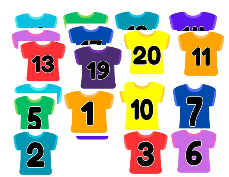 Numbers Clothes | PDF