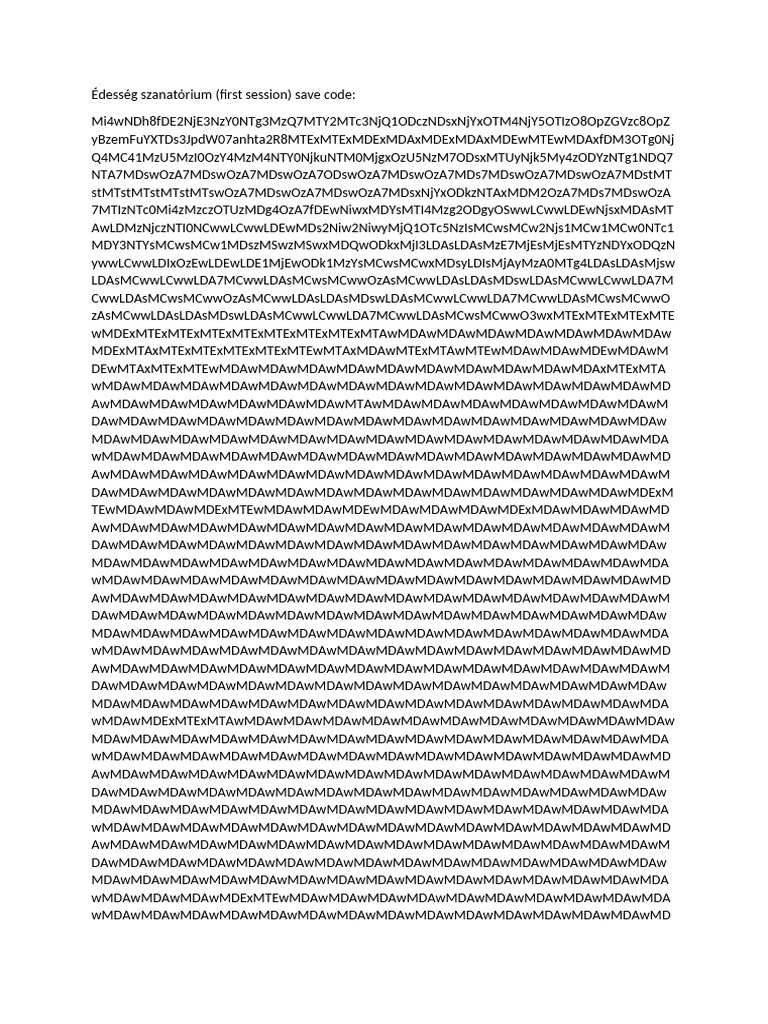 Édesség Szanatórium | PDF