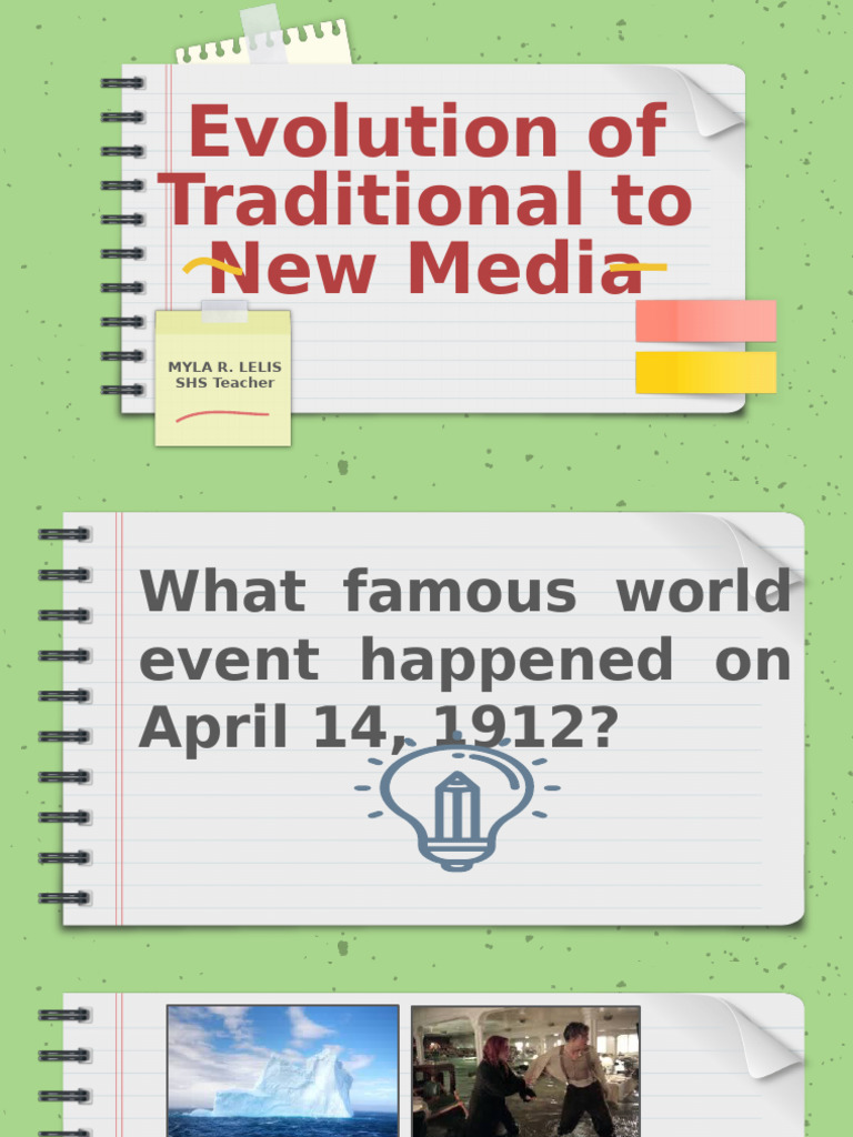 Evolution of Traditional Media | PDF | Information Age | Information