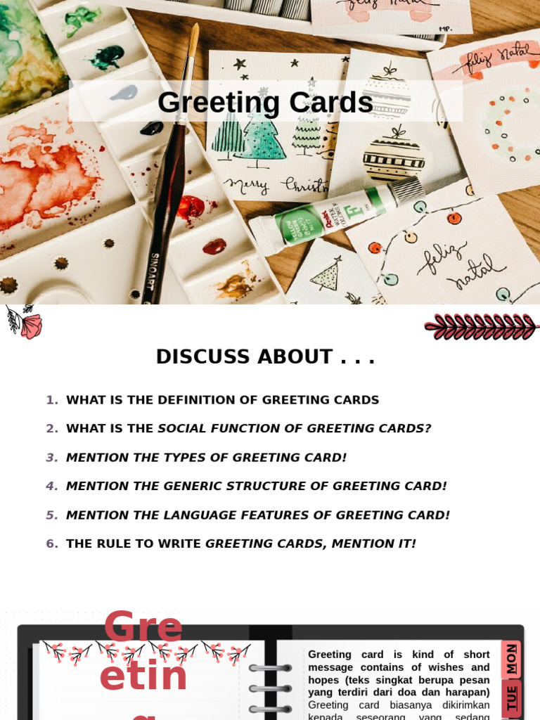 Greeting Card Lesson and Exercise | PDF | Gratitude