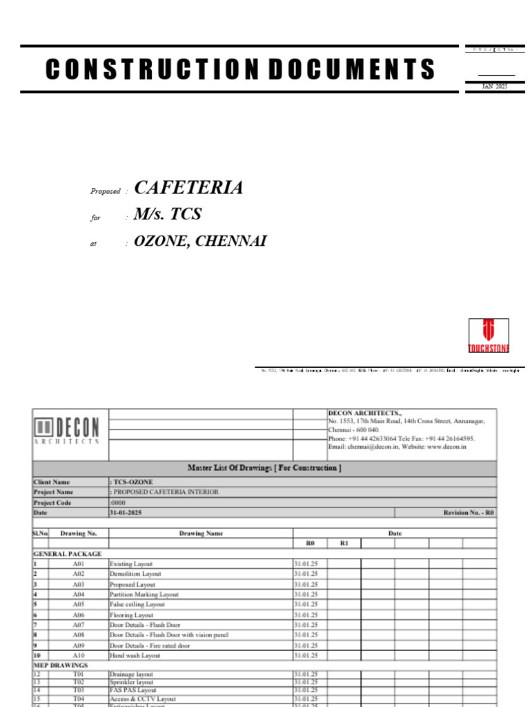 TCS Cafeteria GFC-31.01.25 | PDF