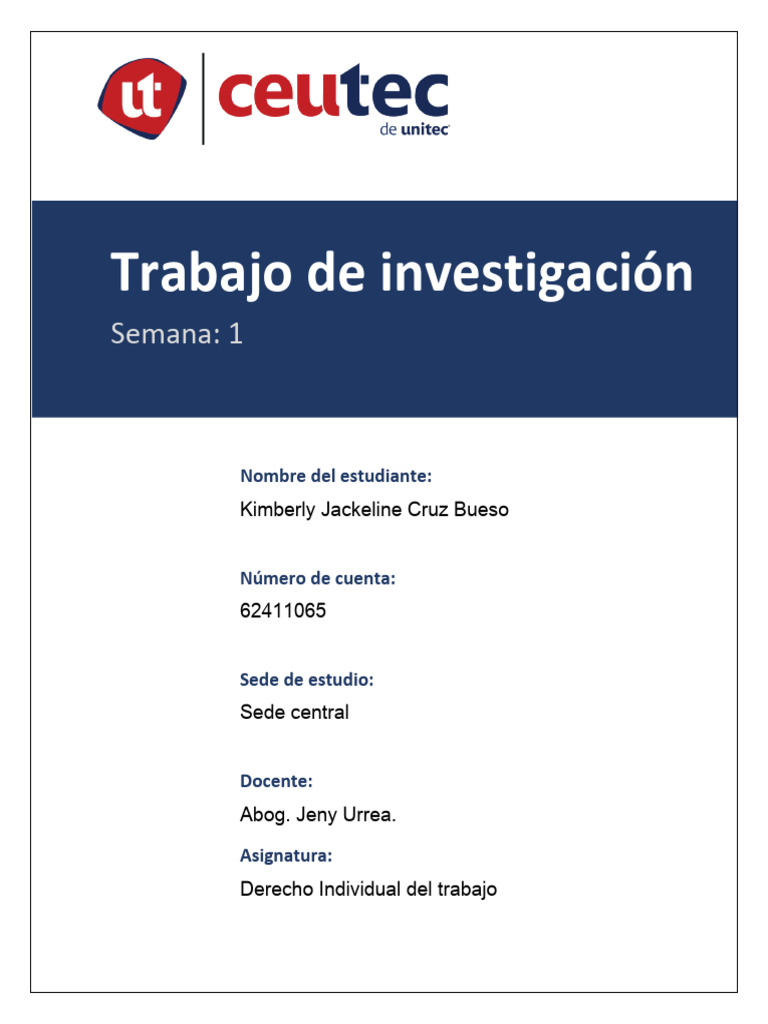 Annotated-Tarea 6 | PDF | Derecho laboral