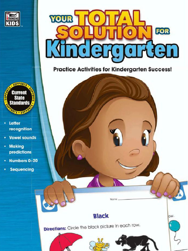 Your Total Solution For Kindergarten Workbook PDF Free | PDF
