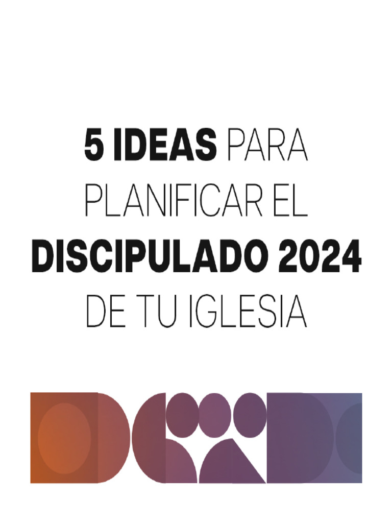 5 Ideas para Discipular | PDF