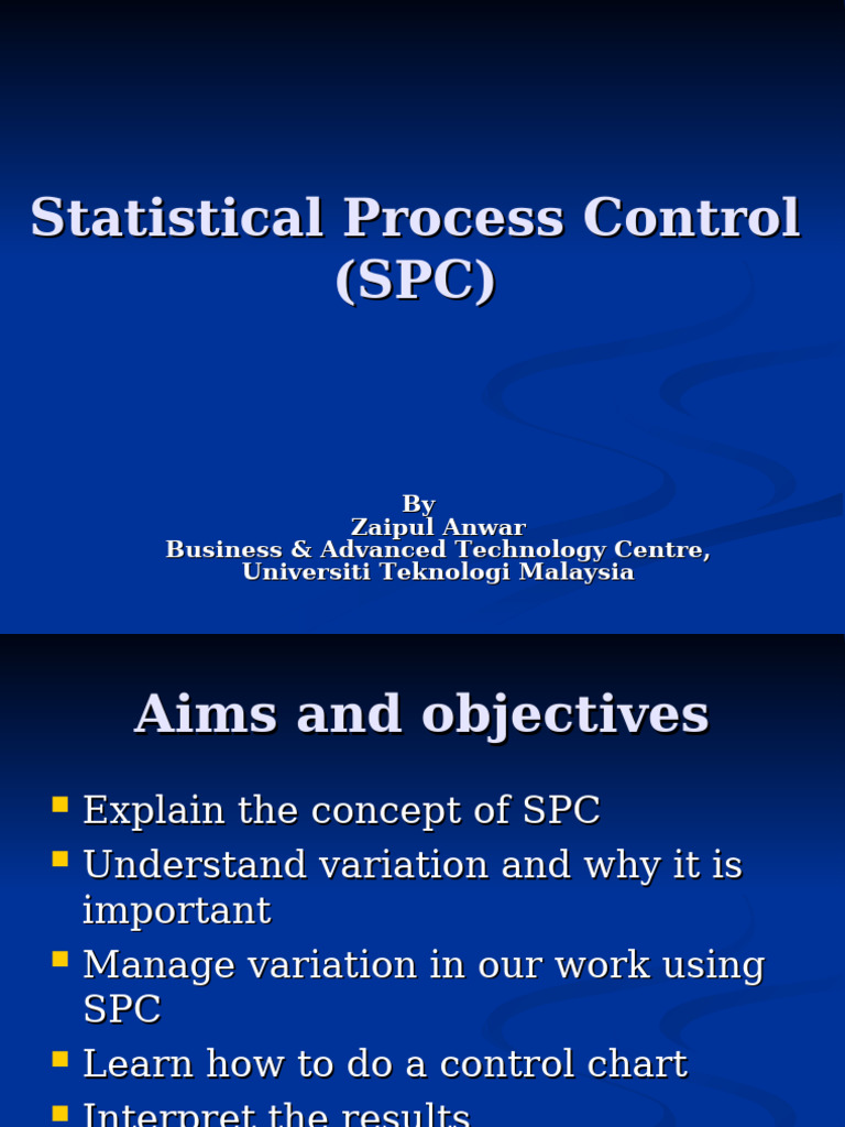 Fdocuments.in Statistical Process Control Spc 56864641171d2 | PDF | Standard Deviation ...