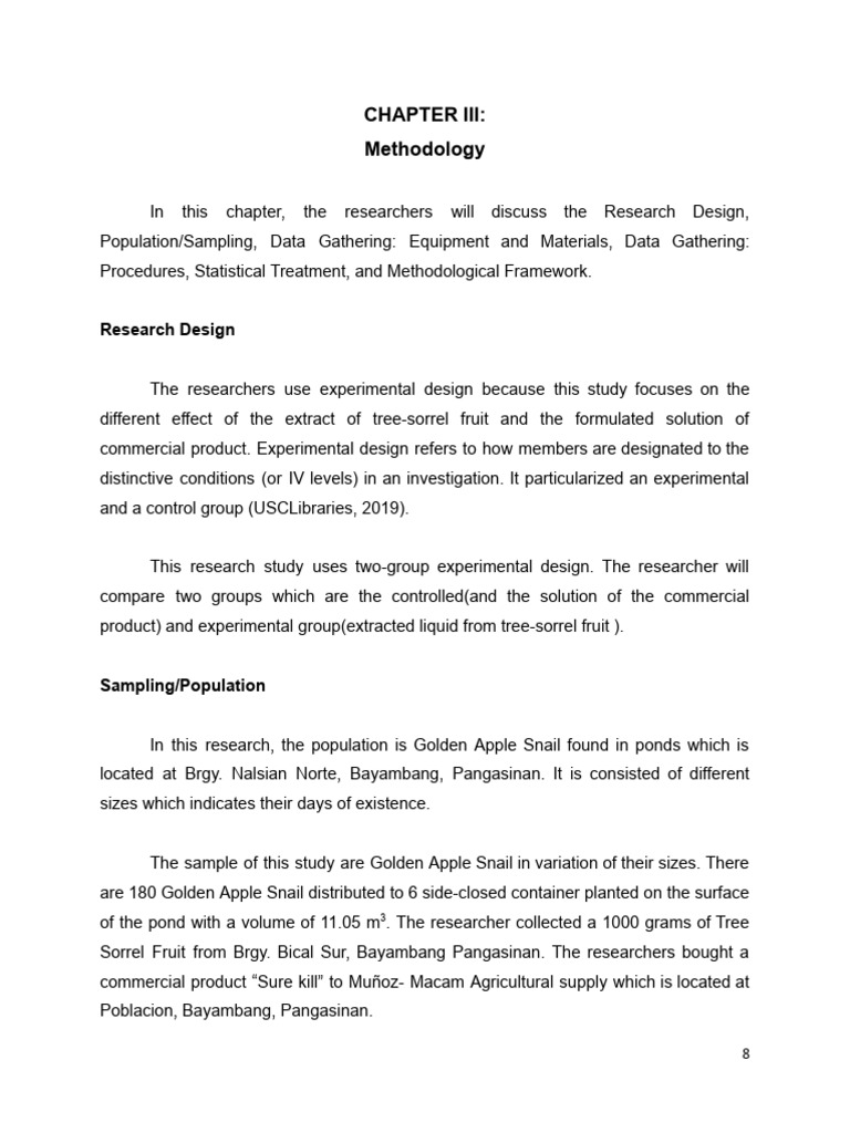 Methodology: Research Design | PDF | Analysis Of Variance