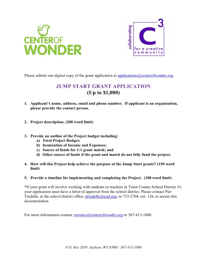 Jump Start Application | PDF