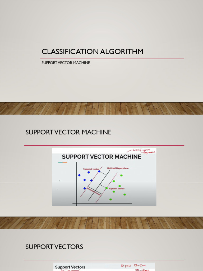 Intro to Support Vector Machines | PDF