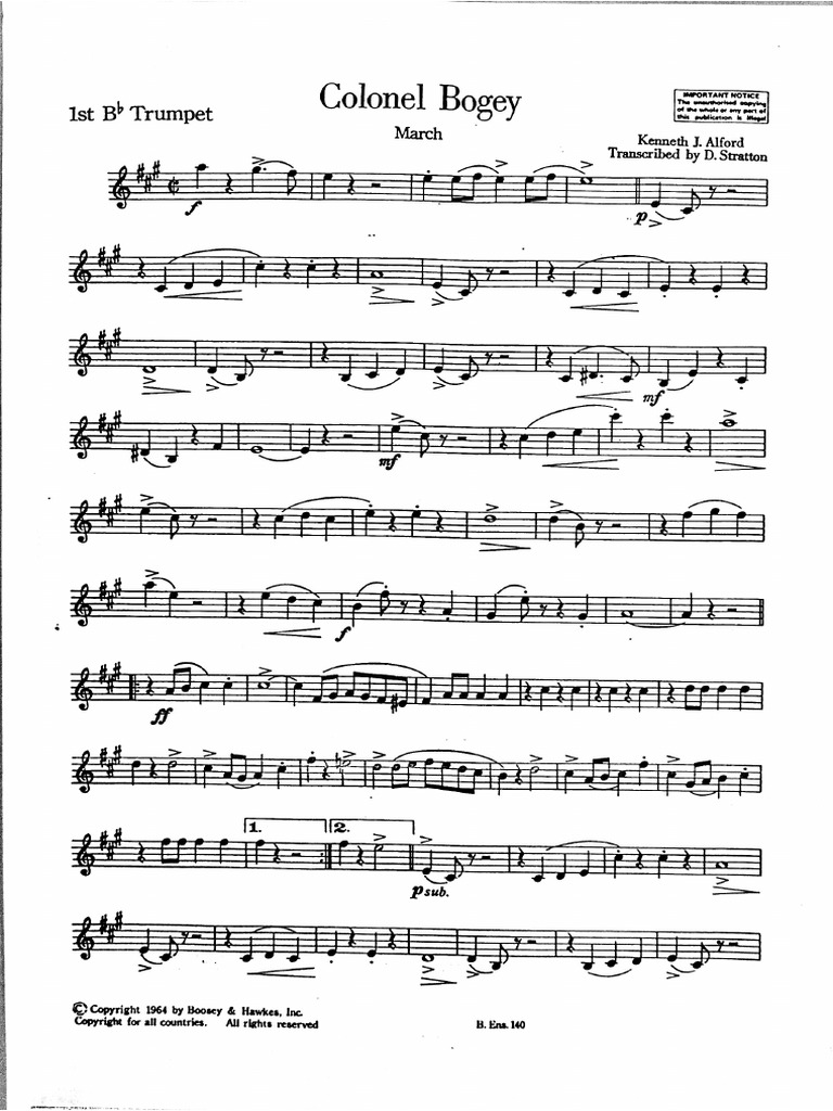 Colonel Bogey | PDF