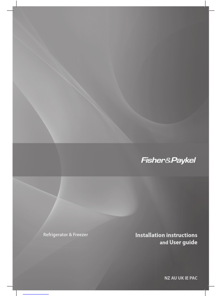 Fisher and Paykal E331t | PDF | Refrigerator