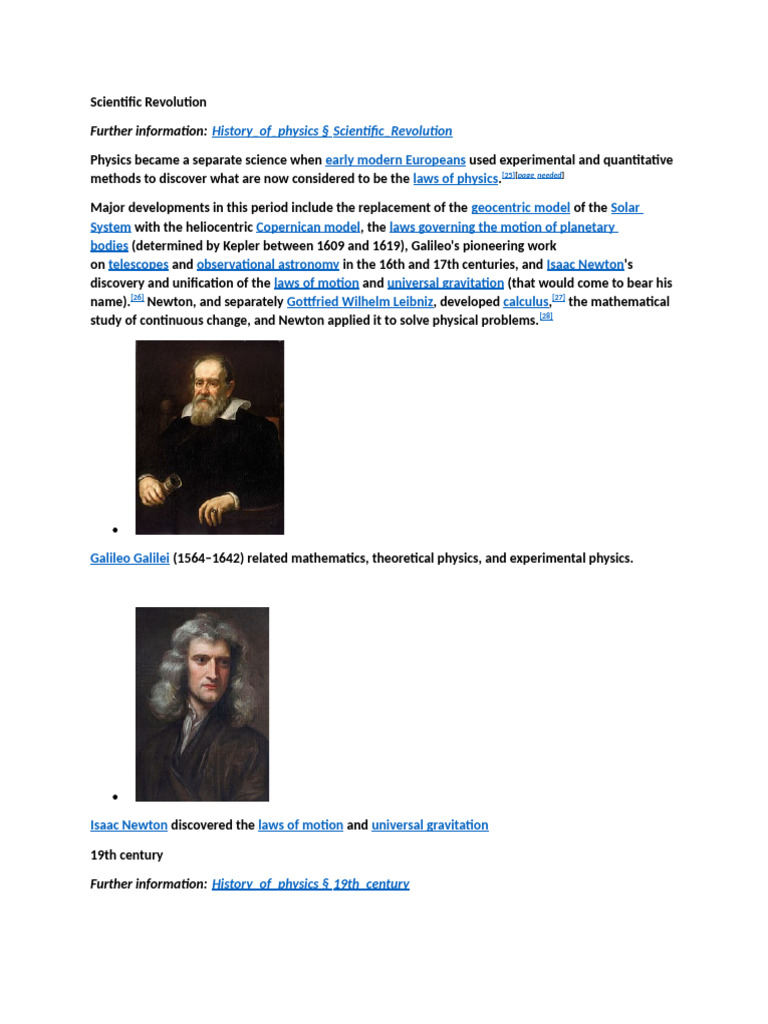 Scientific Revolution | PDF | Physics | Quantum Mechanics