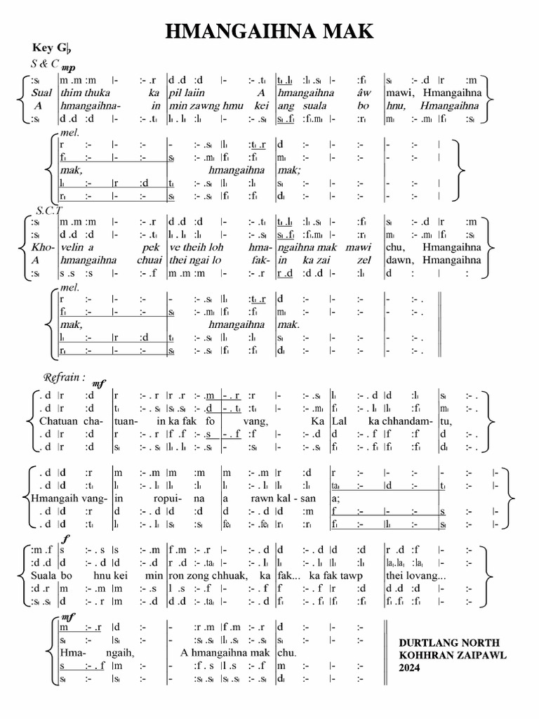 Hmangaihna Mak | PDF
