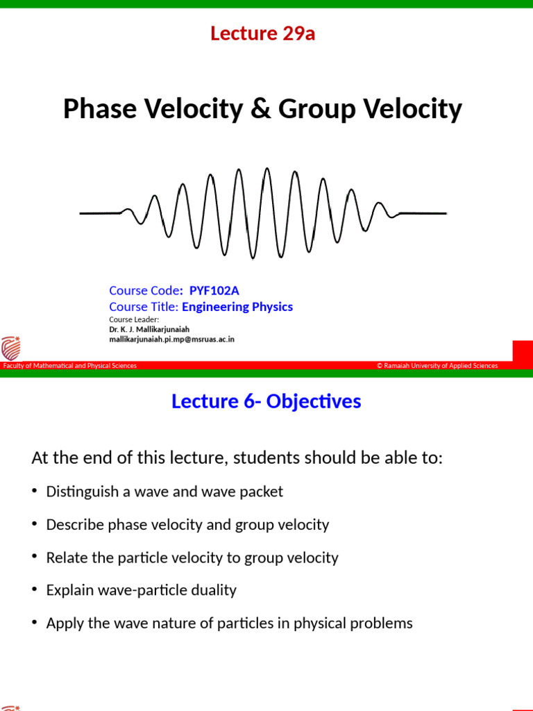 BSc2023 PYC212A ModPhy PE VG Compton Problems | PDF | Waves | Theoretical Physics