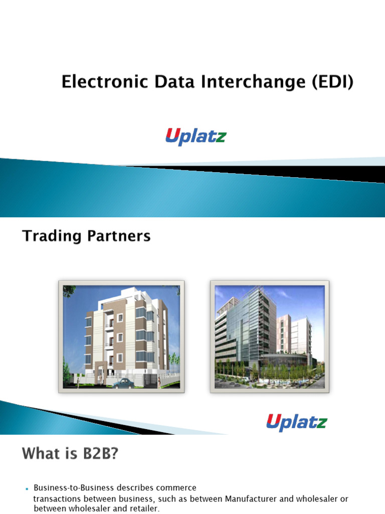 Electronic Data Interchange (EDI) | PDF | Electronic Data Interchange | Computing