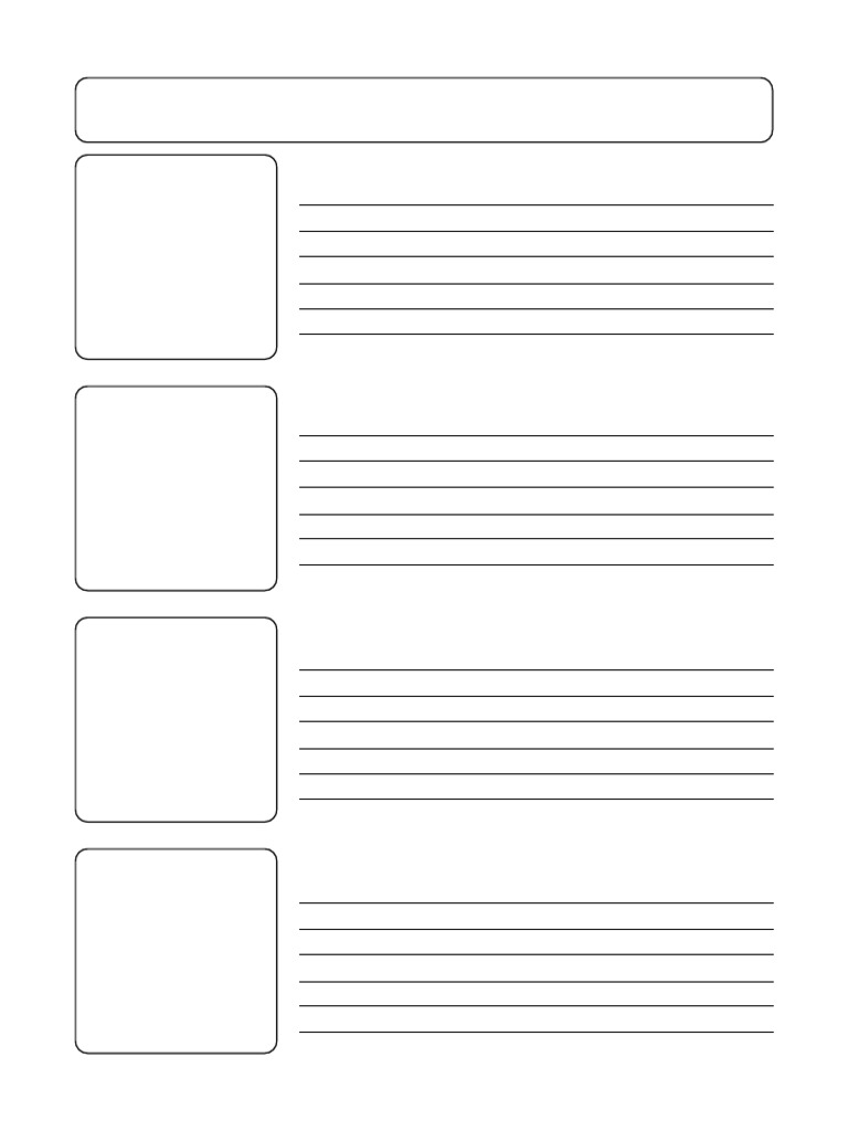 Storyboard Blank | PDF