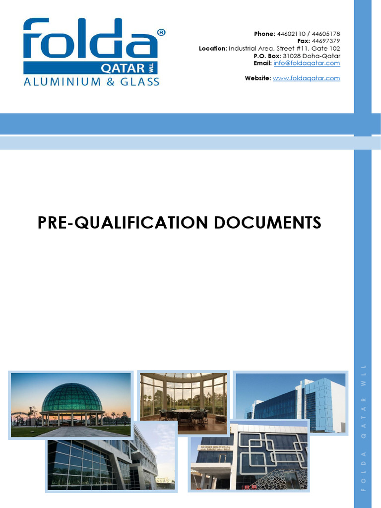 PQD Folda Qatar | PDF | Window | Wall