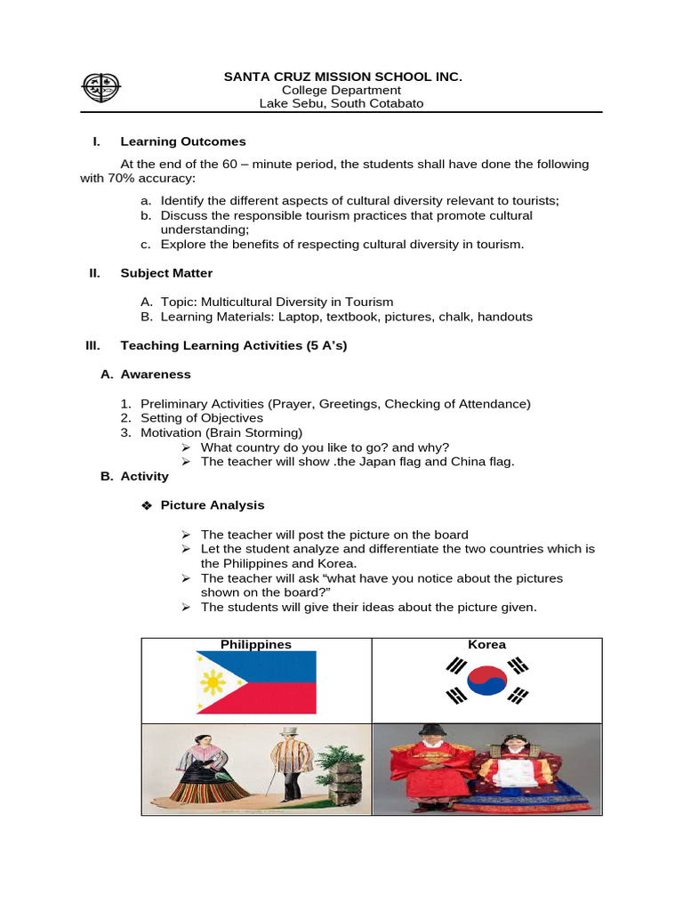 OBE LESSON PLAN | PDF | Teachers | Learning