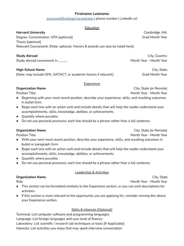 MCS Resume Template (Bullet Points) | PDF | Linguistics | Learning