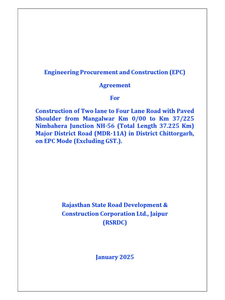 Revised EPC Agreement | PDF | Legal Liability | Insurance