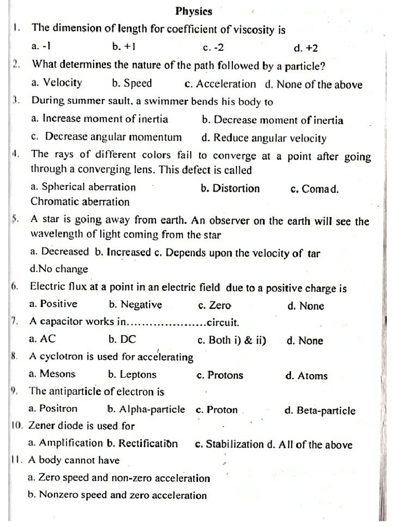 Model2 Csit Entrance | PDF