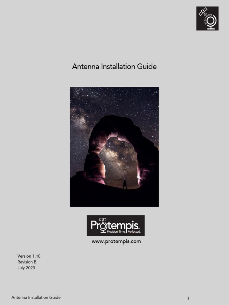 GNSS Antenna Installation Guide | PDF | Antenna (Radio) | Coaxial Cable