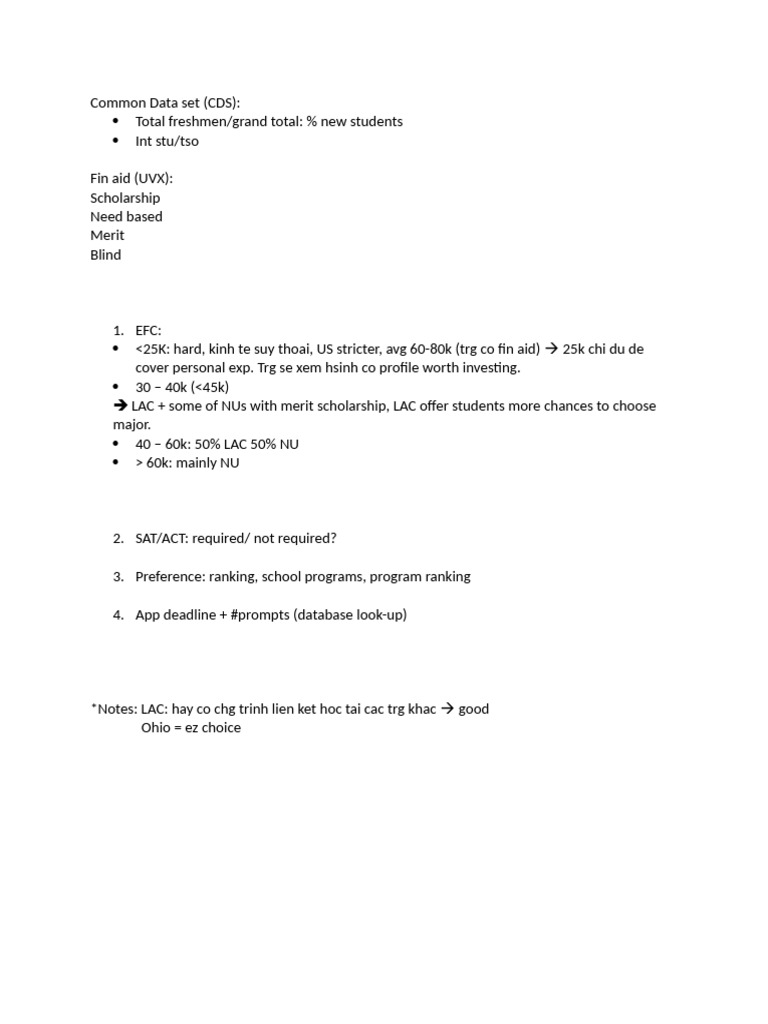 050823. Common Data Set | PDF