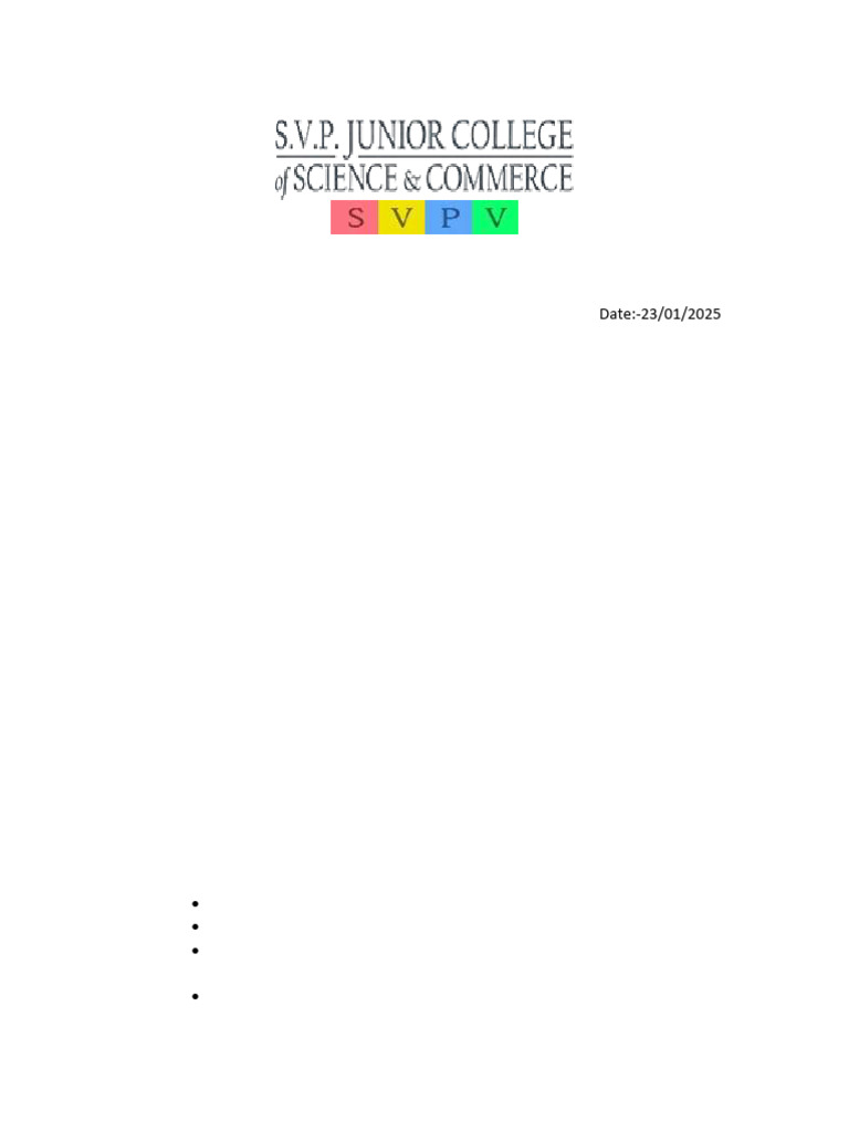 HSC - Board - Commerce - Internal - Examination - 2025 | PDF ...