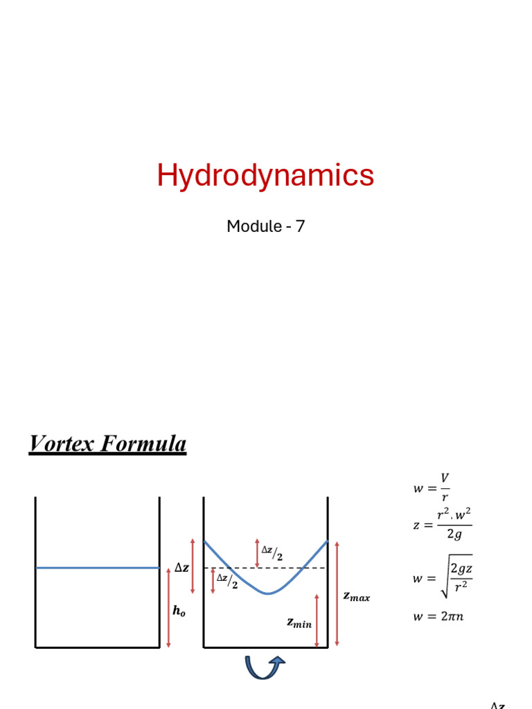 Lec23 FM Hydrodynamics | PDF