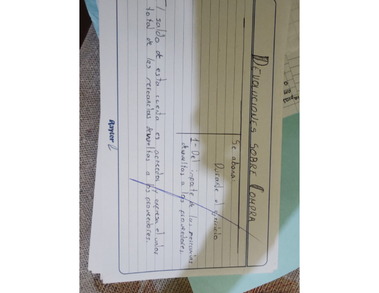 Devoluciones Sobre Compras | PDF