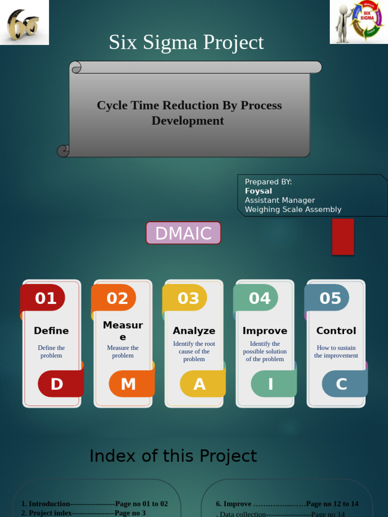 Cylcle Time Reduction | PDF | Six Sigma | Business